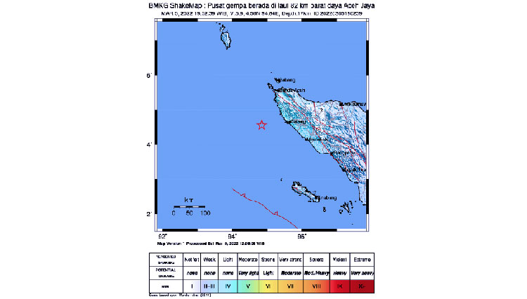 Aceh Jaya Diguncang Gempa pada Malam Hari - TIMES Indonesia Aceh Jaya Diguncang Gempa pada Malam Hari - TIMES Indonesia