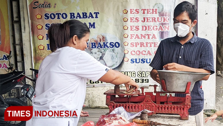 Harga Daging Sapi di Pasar Tradisional Ngawi Masih Stabil - TIMES Indonesia