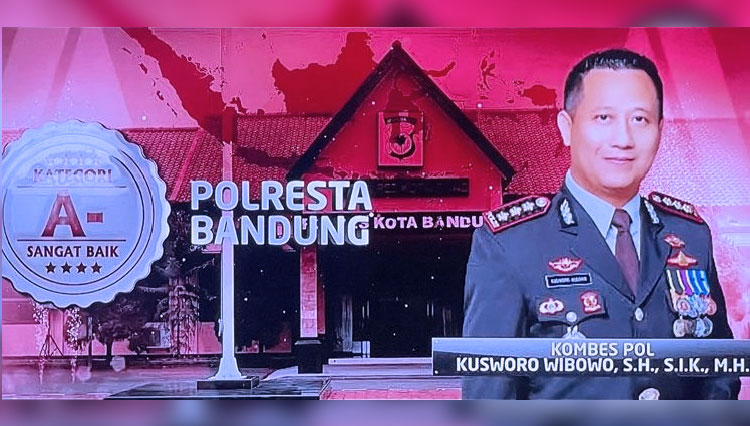 Polresta Bandung Raih Penghargaan Menpan RB - TIMES Indonesia