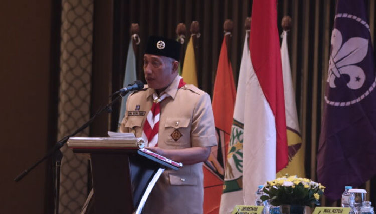 Arum Sabil Buka Rakerda Pramuka Jatim 2022 - TIMES Indonesia
