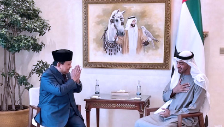 Menhan RI Prabowo Subianto dan Pangeran MBZ Bahas Kerjasama Bidang ...