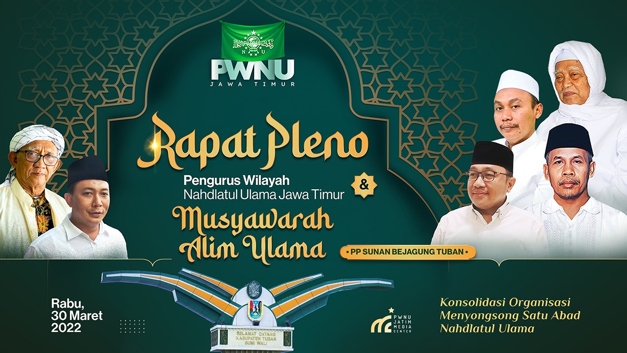 Ini Lima Agenda Rapat Pleno dan Musyawarah Alim Ulama PWNU Jatim ...
