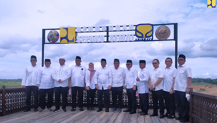 Kementerian PUPR RI: Bendungan Sepaku Semoi Rampung Awal 2023 - TIMES Jatim