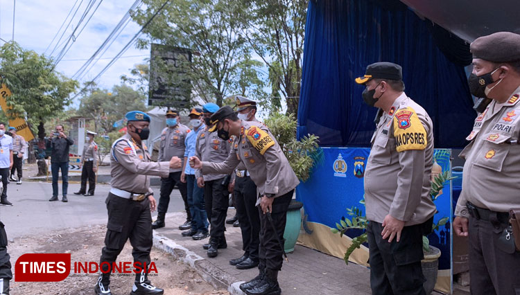 H-4 Lebaran, Divisi Propam Mabes Polri Kunjungi Pos Pengamanan Polres ...