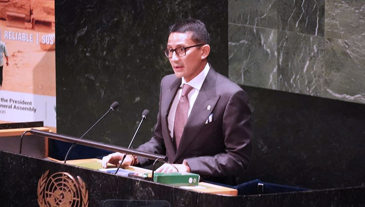 Di Forum PBB, Sandiaga Uno: Indonesia Jadi Panutan Dunia dalam ... Di Forum PBB, Sandiaga Uno: Indonesia Jadi Panutan Dunia dalam ...