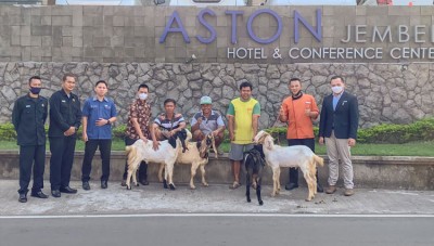 ASTON Jember Konsisten Berbagi Hewan Kurban - TIMES Indonesia