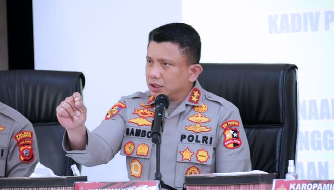 Ferdi Sambo: Tolong Jangan Berspekulasi, Tunggu Hasil Penyidikan ...