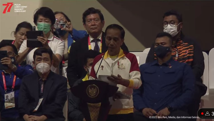 Indonesia Juara ASEAN Para Games 2022, Presiden RI Jokowi: Bukti Disabilitas Cetak Berjuta ...