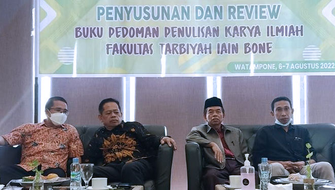 IAIN Bone Benahi Tata Kelola Penulisan Karya Ilmiah - TIMES Indonesia