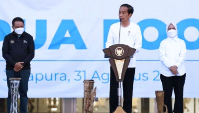 Resmikan Papua Football Academy, Begini Harapan Presiden RI Jokowi ...