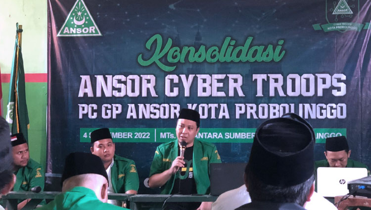 Ansor Kota Probolinggo Memanfaatkan Teknologi untuk Dakwah Aswaja - TIMES Indonesia