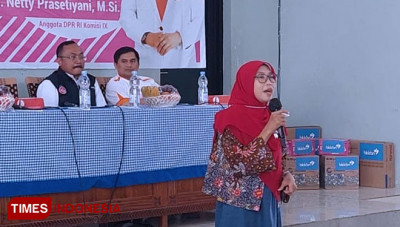 Anggota DPR RI Netty Prasetiyani: Kasus Stunting Jadi Ancaman Masa Depan Bangsa - TIMES Indonesia