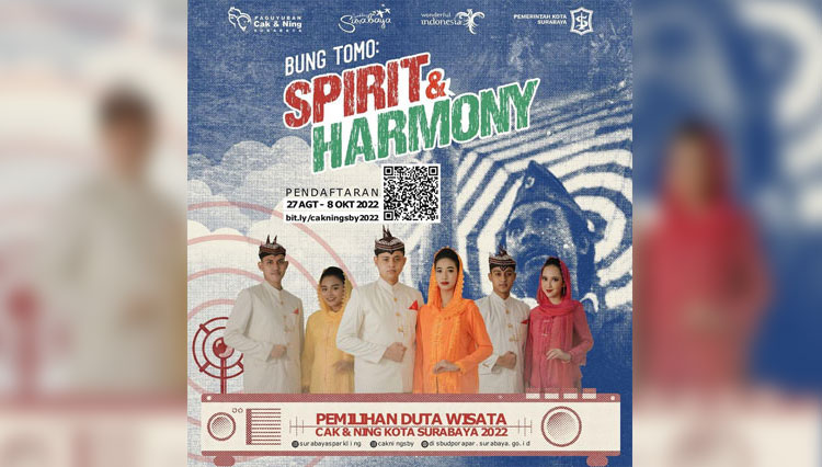 Usung Tema "Spirit and Harmony", Pemilihan Cak dan Ning 2022 Dibuka ...