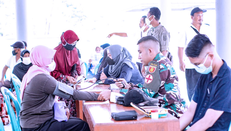 Peringati HUT ke-77 TNI, Ini yang Dilakukan Yonif Raider 323/BP - TIMES Indonesia