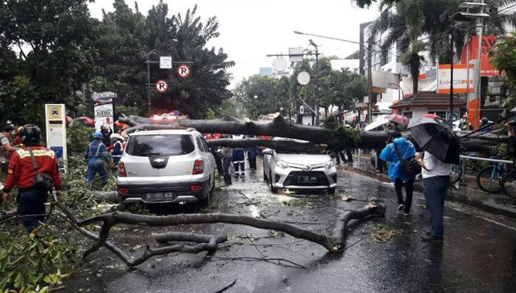 Waspada, Kota Bandung Berpotensi Hujan Petir dan Angin Kencang Siang ...