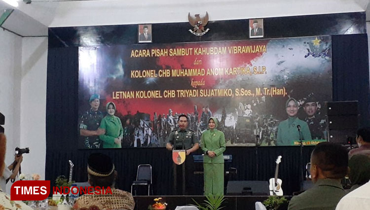 Letnan Kolonel Triyadi Sujatmiko Resmi Menjabat Kahubdam V/Brawijaya ...