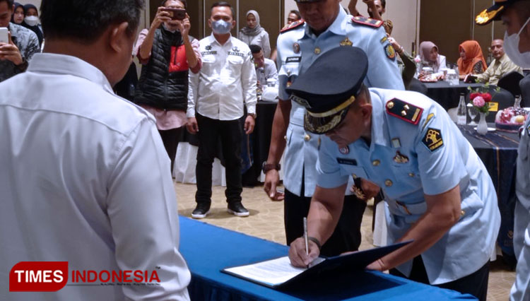 Sertijab Kepala Lapas Majalengka, Wawan Irawan Gantikan Suparman ...