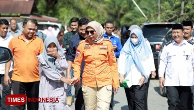 Tinjau Lokasi Erosi, Pj Bupati Nagan Raya: Sudah Menjadi Perhatian Nasional - TIMES Indonesia