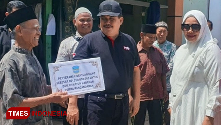 Pemkab Pangandaran Salurkan Bantuan untuk Masjid Terdampak Bencana Alam - TIMES Indonesia
