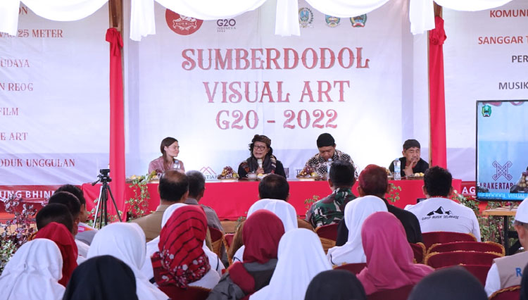 Visual Art Warnai Festival Gubernur Suryo di Magetan - TIMES Indonesia