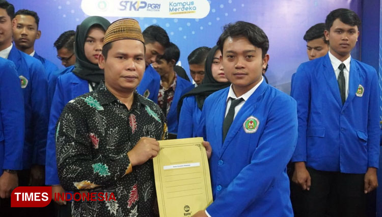 Pengurus Ormawa Resmi Dilantik, Ini Pesan Ketua STKIP PGRI Pacitan - TIMES Jatim