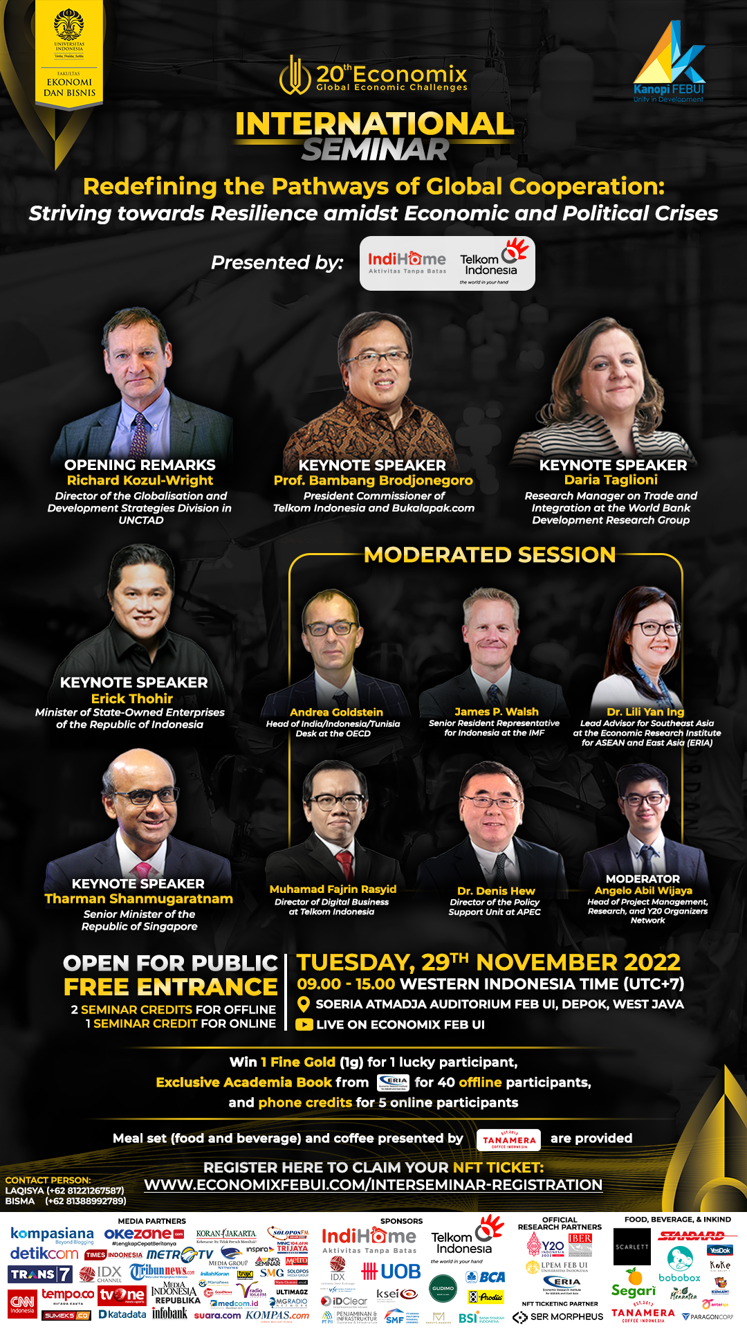 Menjawab Pertanyaan Global Bersama The 20th Economix International ...