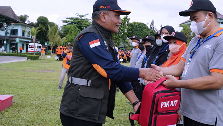 Kukuhkan Pengurus 33 Ktb Pemkot Yogyakarta Antisipasi Risiko Bencana