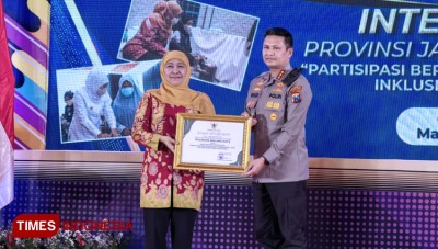 Kapolresta Malang Kota Raih Penghargaan dari Gubernur Jatim - TIMES Indonesia