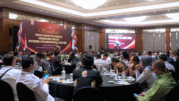 KPU Jatim Sosialisasikan Regulasi Tahapan Penyelenggaraan Pemilu 2024 ...