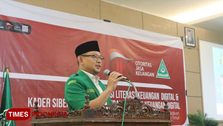 Cegah Jeratan Pinjol, Ansor Jatim Gencarkan Sosialisasi Literasi Keuangan Digital - TIMES Indonesia
