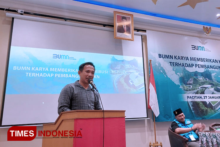 Anggota DPR RI Mas Ibas Sosialisasi BUMN Karya Memberikan Kontribusi ...