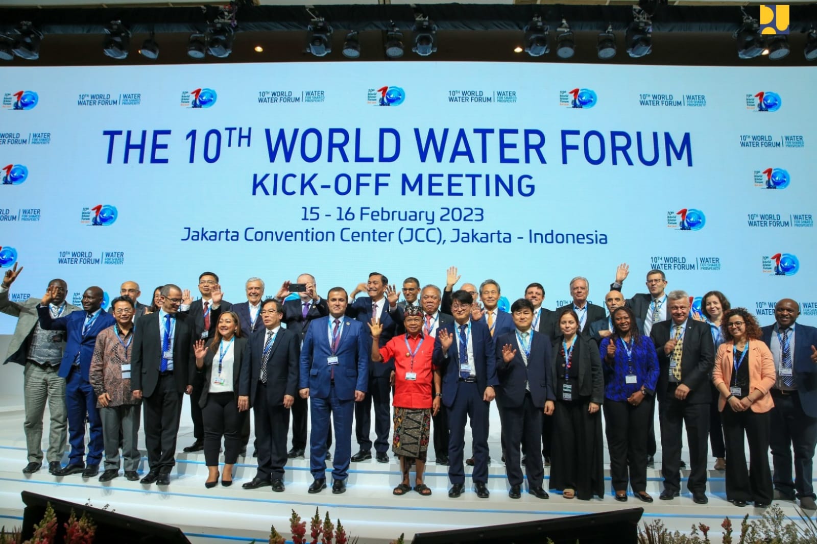 Kick-off Meeting 10th World Water Forum ke-10 2024, Tonggak Memperkuat ...