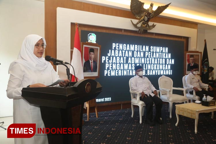 Lantik 26 Pejabat, Bupati Banyuwangi: Perkuat Kolaborasi dan Koordinasi ...