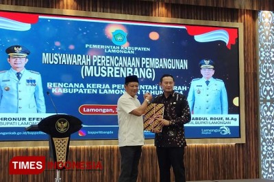 Musrenbang 2024, Ini Pesan Ketua DPRD Lamongan - TIMES Indonesia