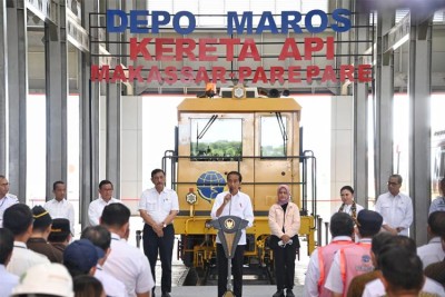 Pulau Sulawesi Resmi Miliki Transportasi Massal Kereta Api - TIMES ...