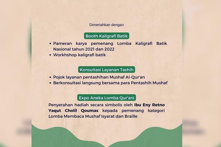 Kemenag Pamerkan Tujuh Mushaf Fenomenal di Gebyar Nuzulul Qur’an. - TIMES Indonesia