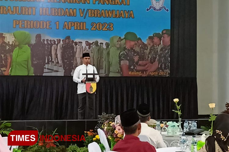 Naik Pangkat Kahubdam V Brawijaya Ingatkan Peningkatan Kinerja Anggota