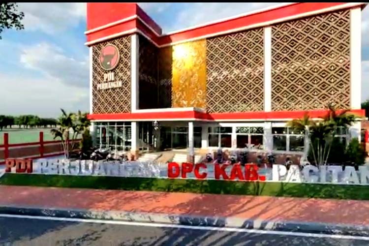 Dengan Anggaran Rp7,8 Miliar DPC PDIP Pacitan Bakal Miliki Kantor Megah ...