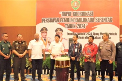 Rakor, Sekda Maluku Pastikan Kesiapan Pemilu/Pemilukada Serentak 2024 - TIMES Indonesia