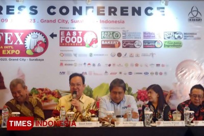 Indonesia International Food Expo 2023 Surabaya Target 22 Ribu Pengunjung - TIMES Indonesia