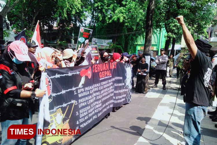 Turun Ke Jalan Gepal Soroti Konflik Pertanahan Di Kabupaten Gresik