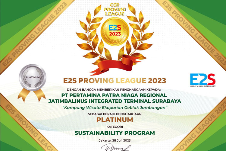 Pertamina Patra Niaga Sabet Penghargaan di Ajang E2S Proving League ...