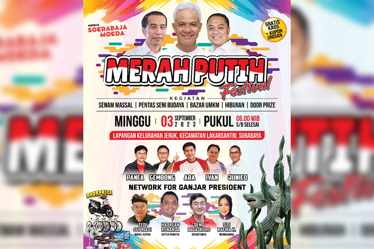 Ajak Olah Raga Bersama dan Lestarikan Seni Budaya, Relawan NFGP Gelar ...