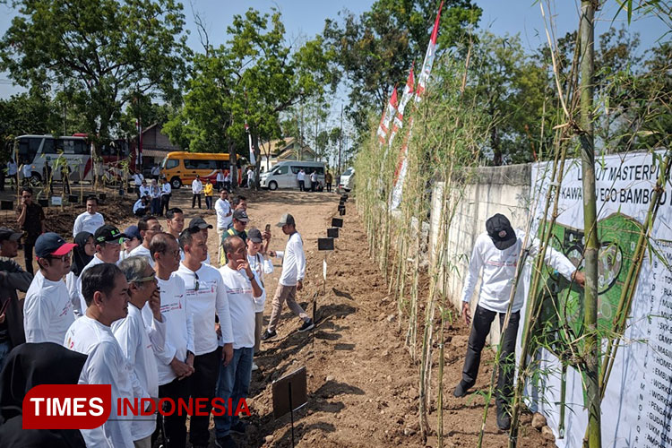 Penanaman Pertama Eco Bamboo Park Magetan, Akan Jadi Pusat Informasi ...