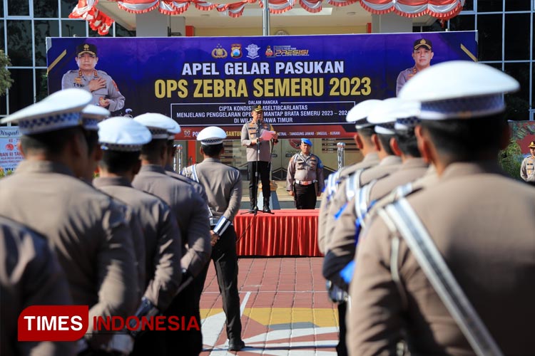 Operasi Zebra Semeru di Gresik Digelar 12 Hari , Ini Sasaran Prioritas Polisi - TIMES Indonesia