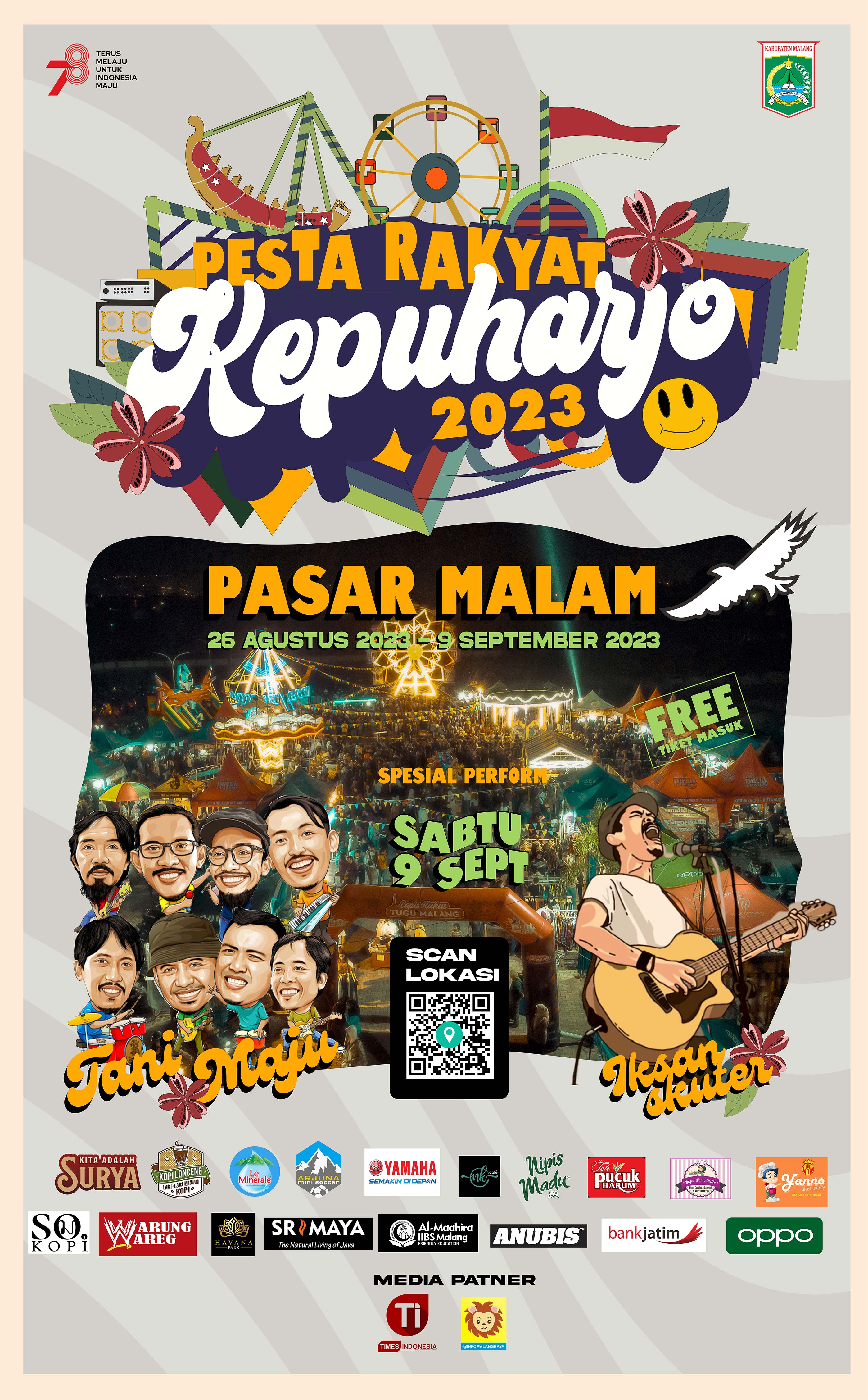 Don't Miss It, Sabtu 9 September! Pesta Rakyat Kepuharjo 2023 Hadirkan ...