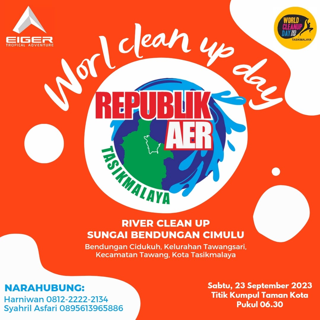 World Cleanup Day 2023, Komunitas di Kota Tasikmalaya Bersatu Bersihkan Sampah - TIMES Indonesia
