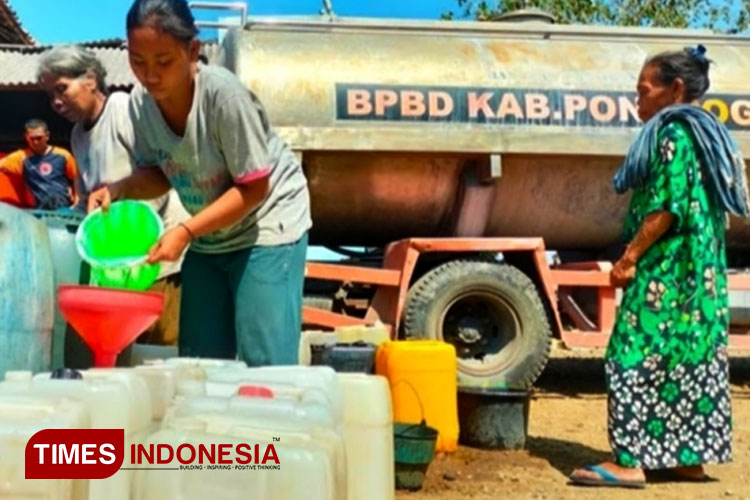 Dampak Kekeringan Ponorogo, Puluhan Wilayah Alami Krisis Air Bersih - TIMES Indonesia