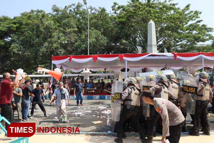 Pimpinan Polres Pacitan Pastikan Pengamanan Pemilu 2024 Lebih Humanis - TIMES Indonesia