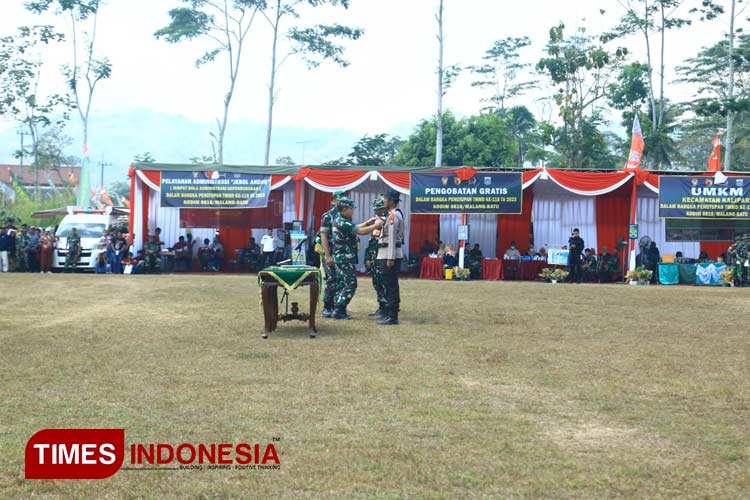 KASAD Tutup TMMD ke 118 2023 di Desa Sumberpetung Malang - TIMES Indonesia